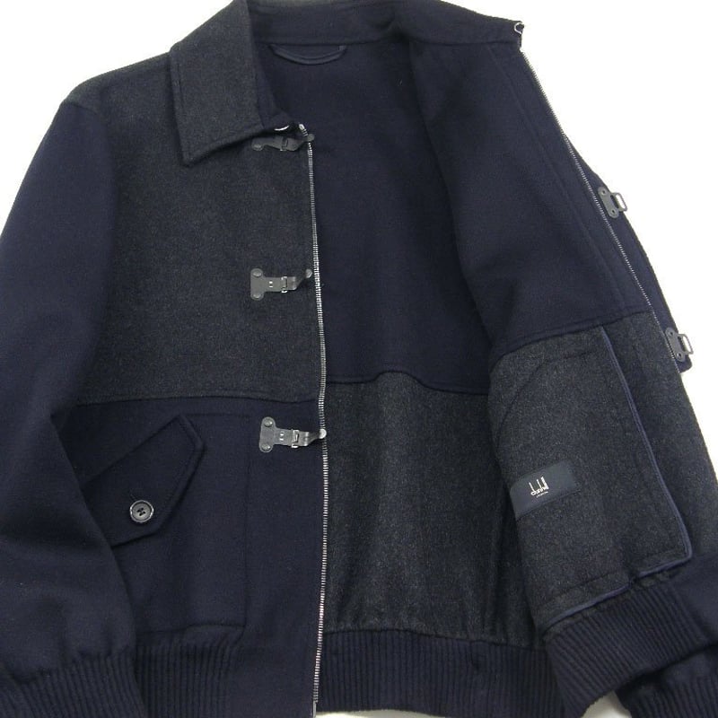 dunhill / ダンヒル カシミヤ混 ブルゾン イタリア製 A-2 dunhill / ダンヒル カシミヤ混 ブルゾン イタリア製 A-2
