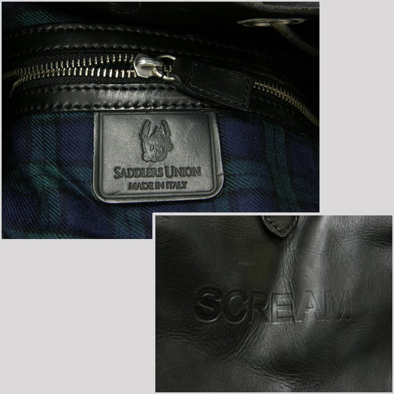 SADDLERS UNION / サドラーズユニオン 大容量 レザー ボンサック SADDLERS UNION / サドラーズユニオン 大容量 レザー ボンサック