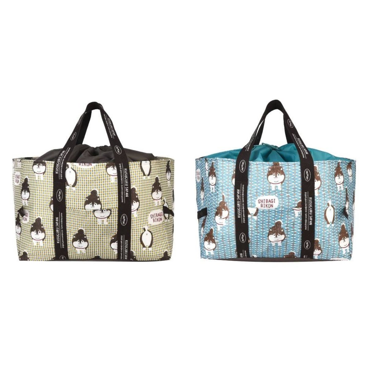 25-8195 保冷保温お買い物バッグ 柴尻君柄 | KUSUGURU STORE