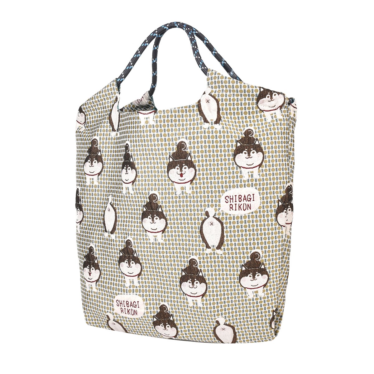 25-8174 ゴブラン織り パラコードバッグ 柴尻君柄 | KUSUGURU STORE