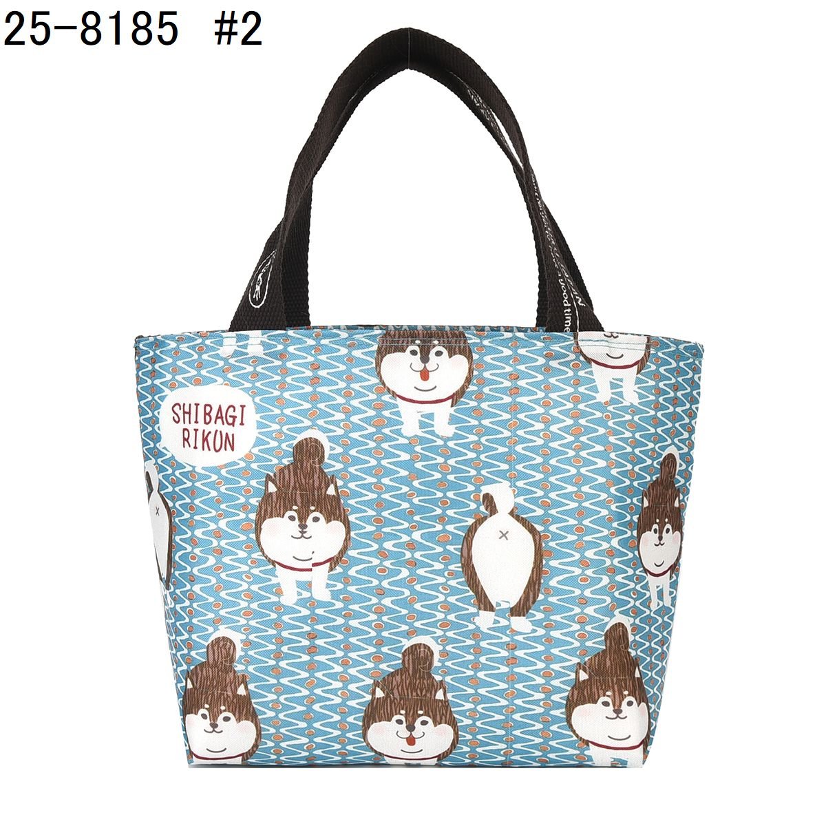 25-8185 保冷保温ランチバッグ 柴尻君柄 | KUSUGURU STORE