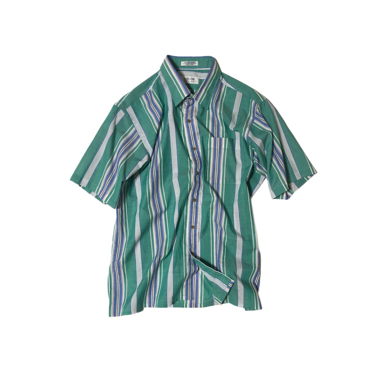ARROW SPORT(90'S)/ STRIPED S/S SHIRT | and INDE ARROW SPORT(90'S)/ STRIPED S/S SHIRT | and INDE
