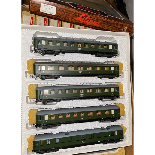 Lput832 HO DRG 5両 wagenset "Sch rzen" DR(G) epo...