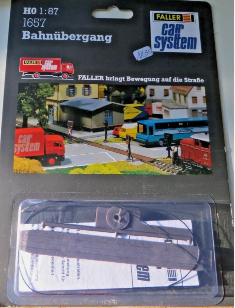 1657 HO Faller car system 踏切 | 共立模型 ストア