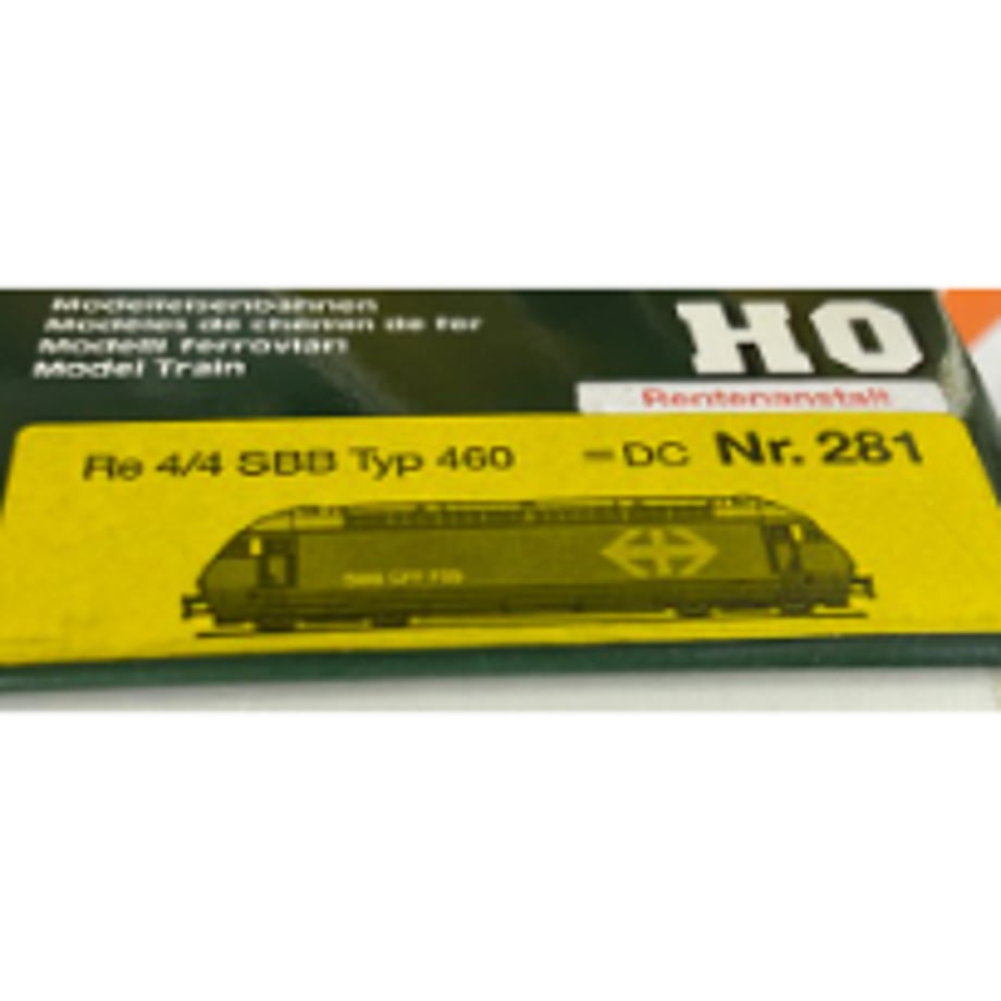 HAG281_3 SBB Re 4/4 Typ 460 DC 赤 | 共立模型 ストア