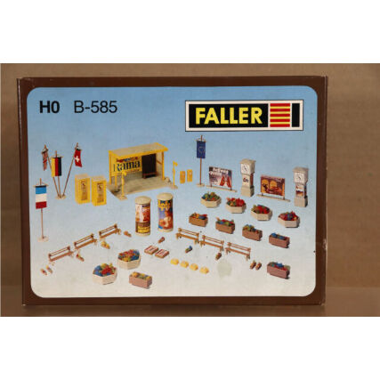 FALLER B-585 HO SCALE RAILWAY STATION PLATFORM ...