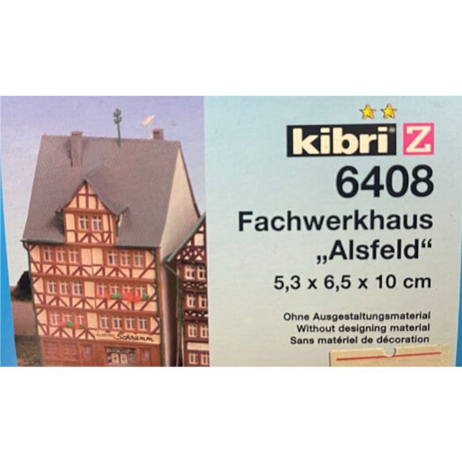 Kibri Z 6408木骨造りの家「アルスフェルト」 | 共立模型 ストア