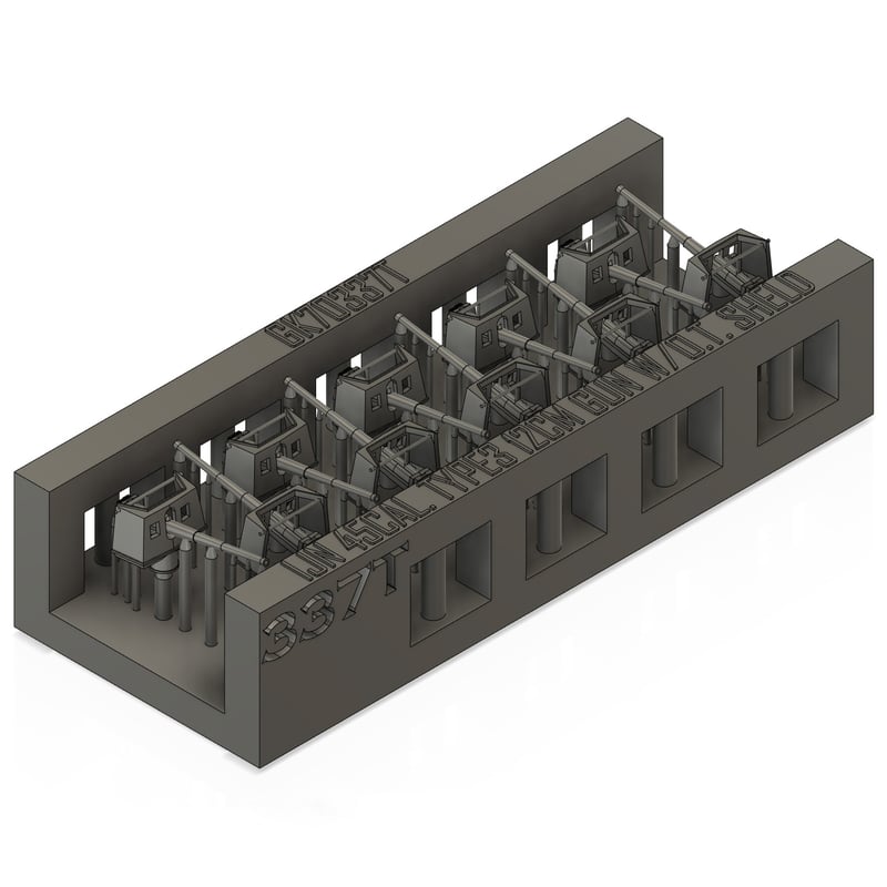 1/700 日本海軍 四十五口径三年式十二糎砲 前期型防楯付 1/700 日本海軍 四十五口径三年式十二糎砲 前期型防楯付