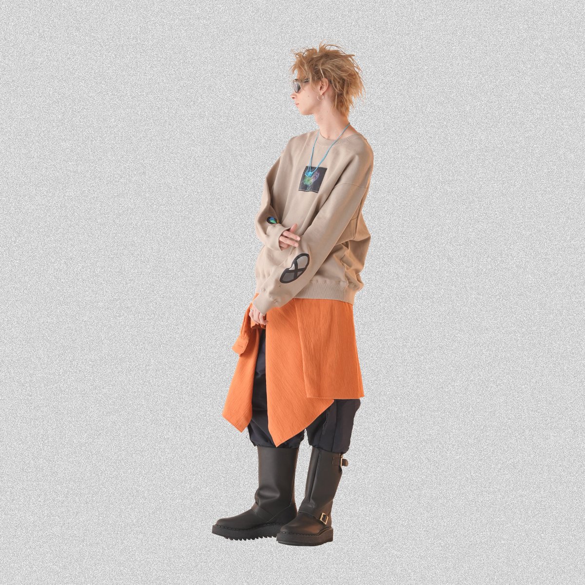 FILE_2024_1_X_踊り子_SWEAT_BEIGE (47L Ltd) | CODE47L FILE_2024_1_X_踊り子_SWEAT_BEIGE (47L Ltd) | CODE47L