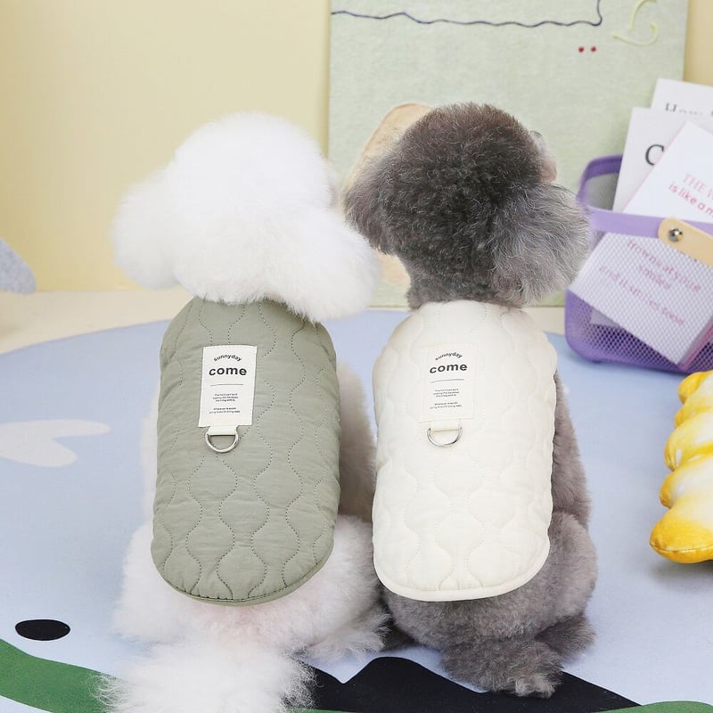SALE】裏ボア キルティング ベスト 犬服 犬用ダウンベスト 犬の SALE】裏ボア キルティング ベスト 犬服 犬用ダウンベスト 犬の