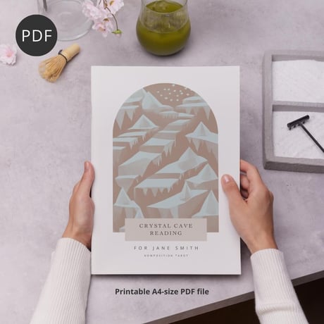 Crystal Cave Reading | Komposition Tarot