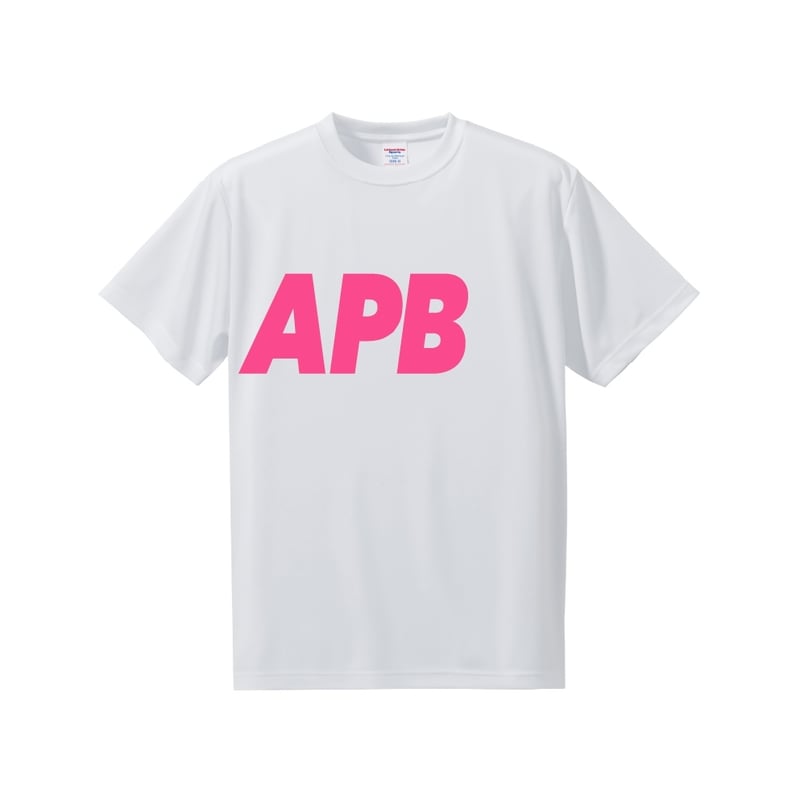 予約販売】APB ビッグロゴTシャツ ホワイト×ピンク | AP 予約販売】APB ビッグロゴTシャツ ホワイト×ピンク | AP