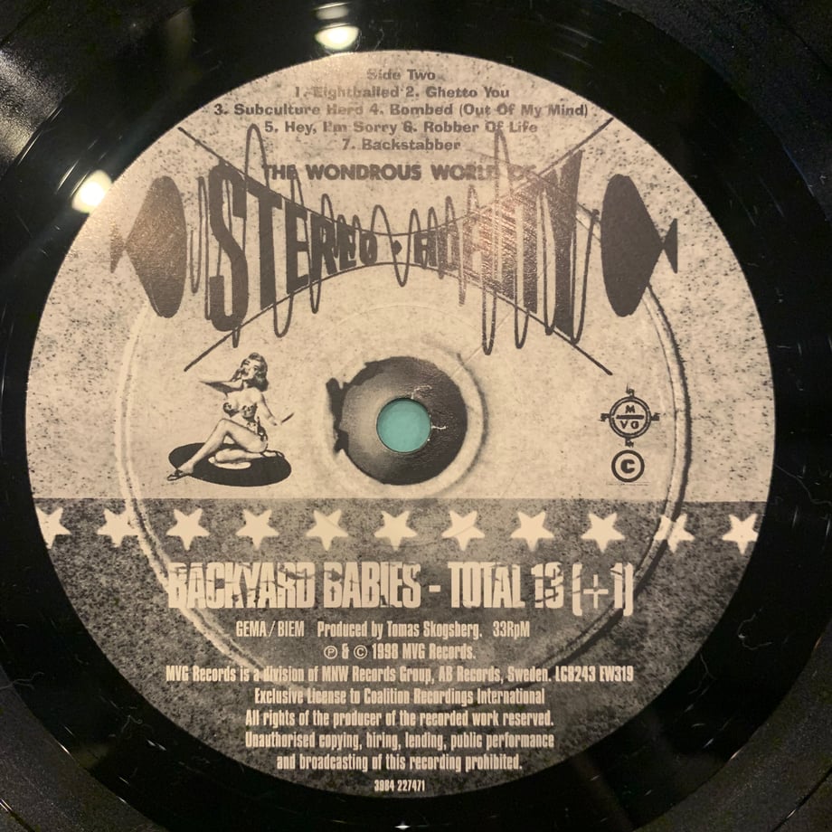 【LP】Backyard Babies / Total 13 | RECORD HOUSE W...