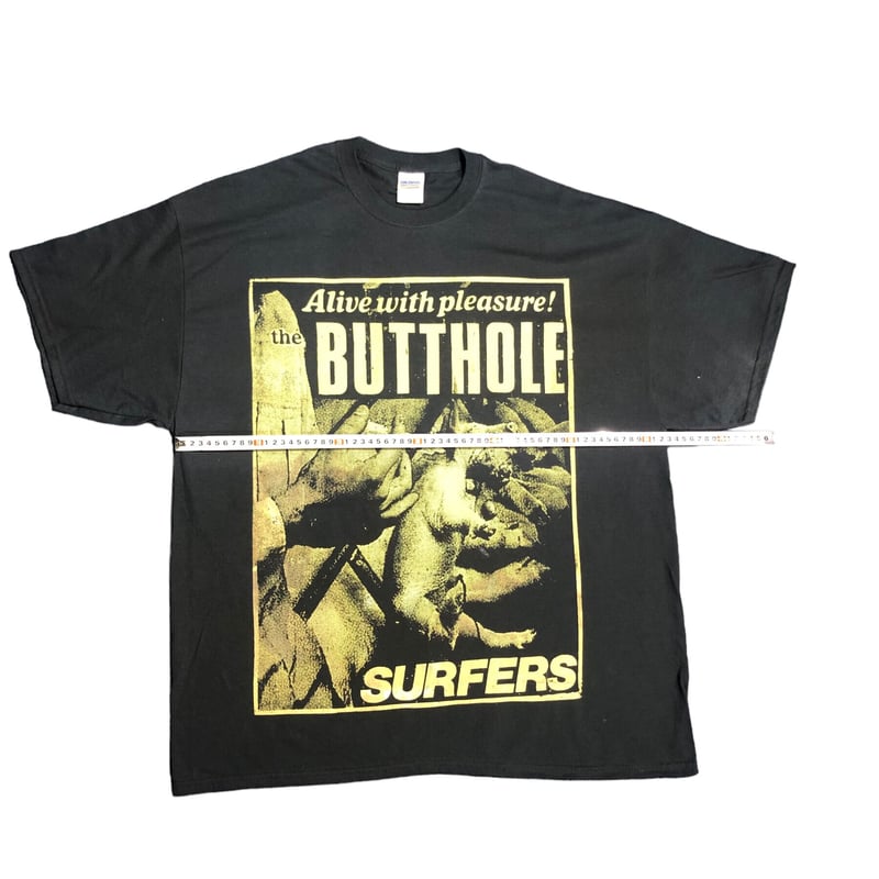 BUTTHOLE SURFERS T-shirt design and printed by BUTTHOLE SURFERS T-shirt design and printed by