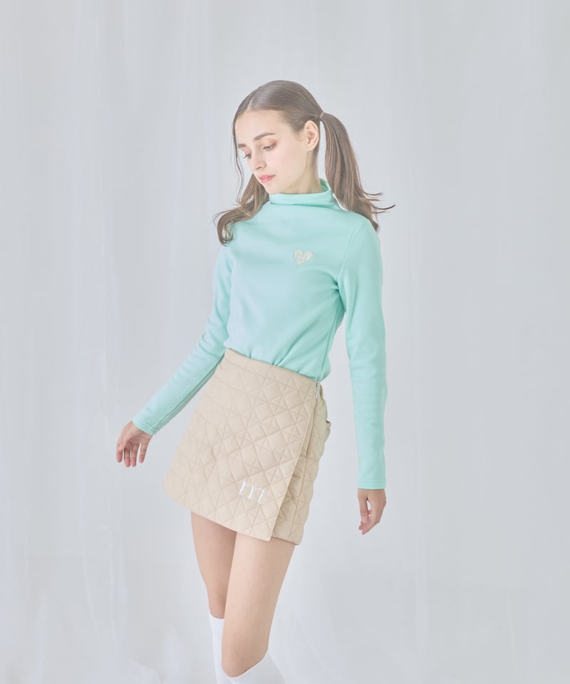 heat magic pull over (mint) | ミヌエール（minuére）