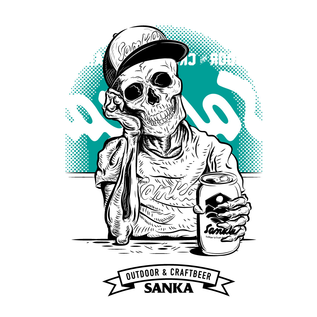 【再入荷】SANKA 【定休日】 パイントグラス ビールグラス ビアグラス | Sanka O...