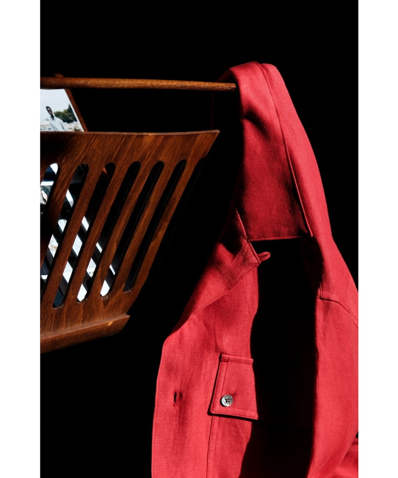 ULTERIOR L/R TWILL OPEN COLLAR SHIRT | MusterWe ULTERIOR L/R TWILL OPEN COLLAR SHIRT | MusterWe