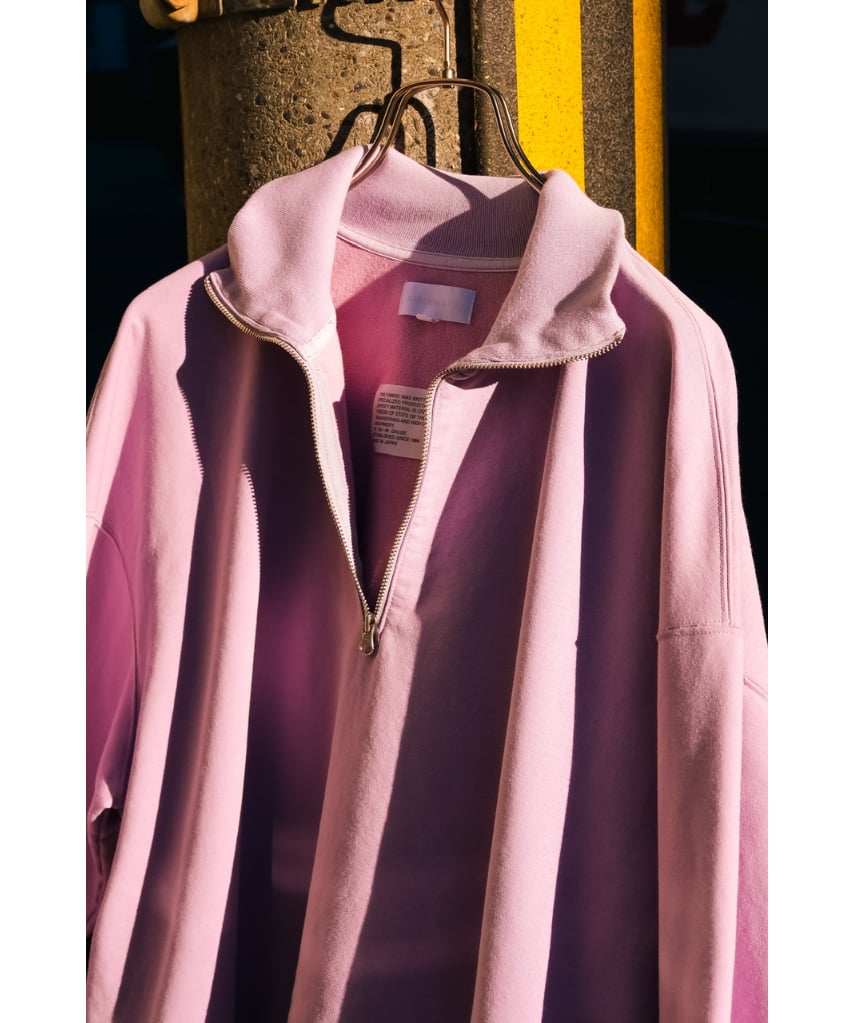 KANEMASA PHIL. 36G Super Fine Gauge Half Zip Pu KANEMASA PHIL. 36G Super Fine Gauge Half Zip Pu