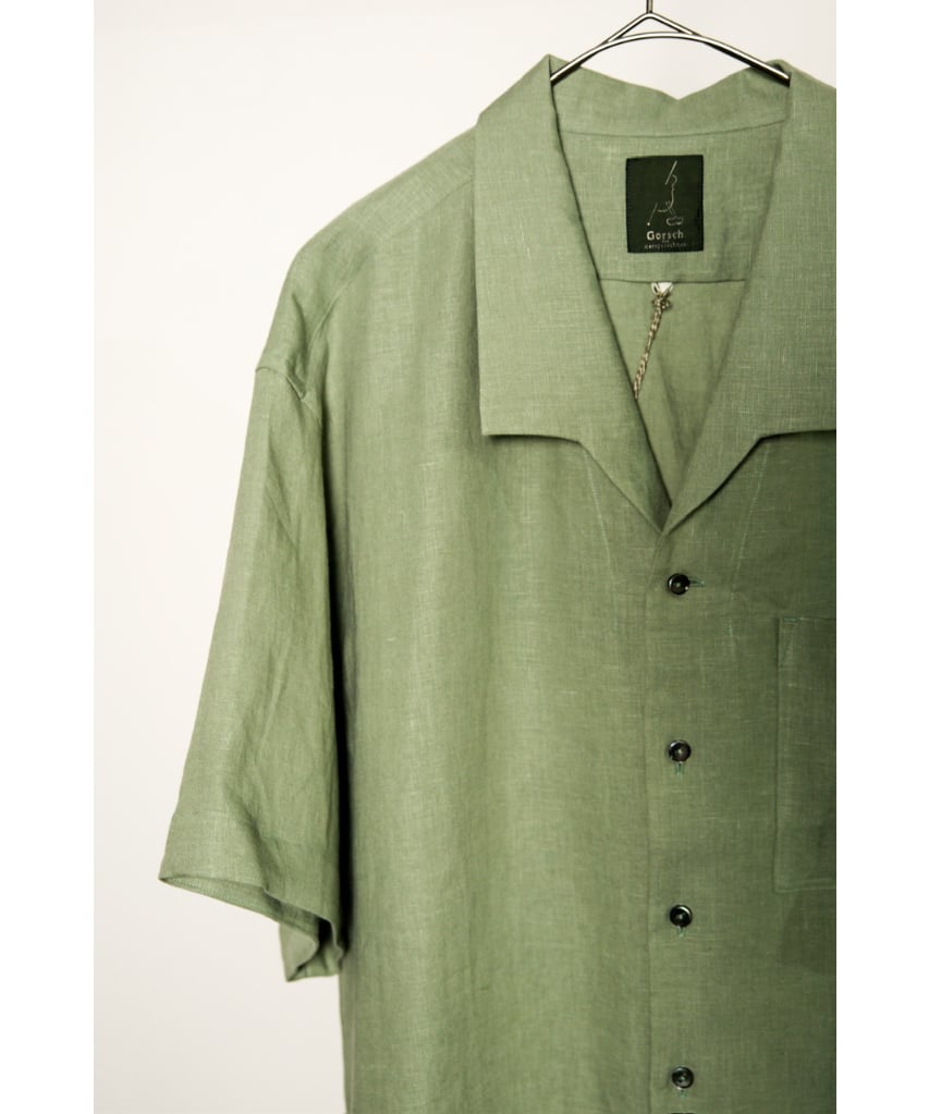 Gorsch the merry coachman Open Collar Short Sle Gorsch the merry coachman Open Collar Short Sle
