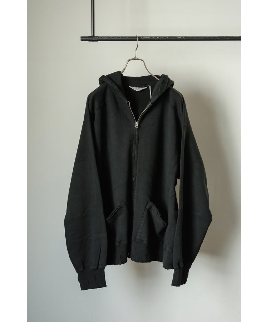 ANCELLM CRASH ZIP HOODIE | MusterWerk Sud. ANCELLM CRASH ZIP HOODIE | MusterWerk Sud.