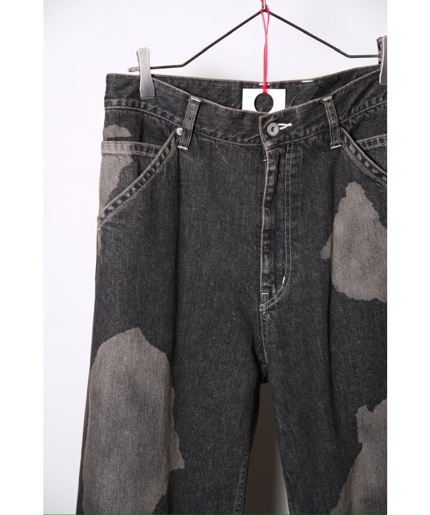 ENCOMING SPOTTED DENIM TROUSER | MusterWerk Sud. ENCOMING SPOTTED DENIM TROUSER | MusterWerk Sud.