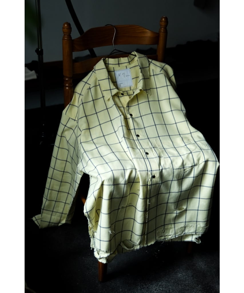 ANCELLM RAYON CHECK CRASH LS SHIRT | MusterWerk ANCELLM RAYON CHECK CRASH LS SHIRT | MusterWerk