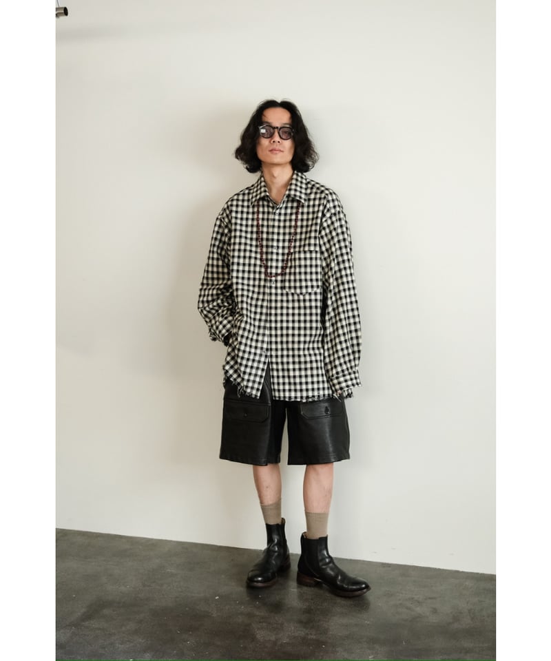 ANCELLM C/R CHECK OVER SHIRT | MusterWerk Sud. ANCELLM C/R CHECK OVER SHIRT | MusterWerk Sud.