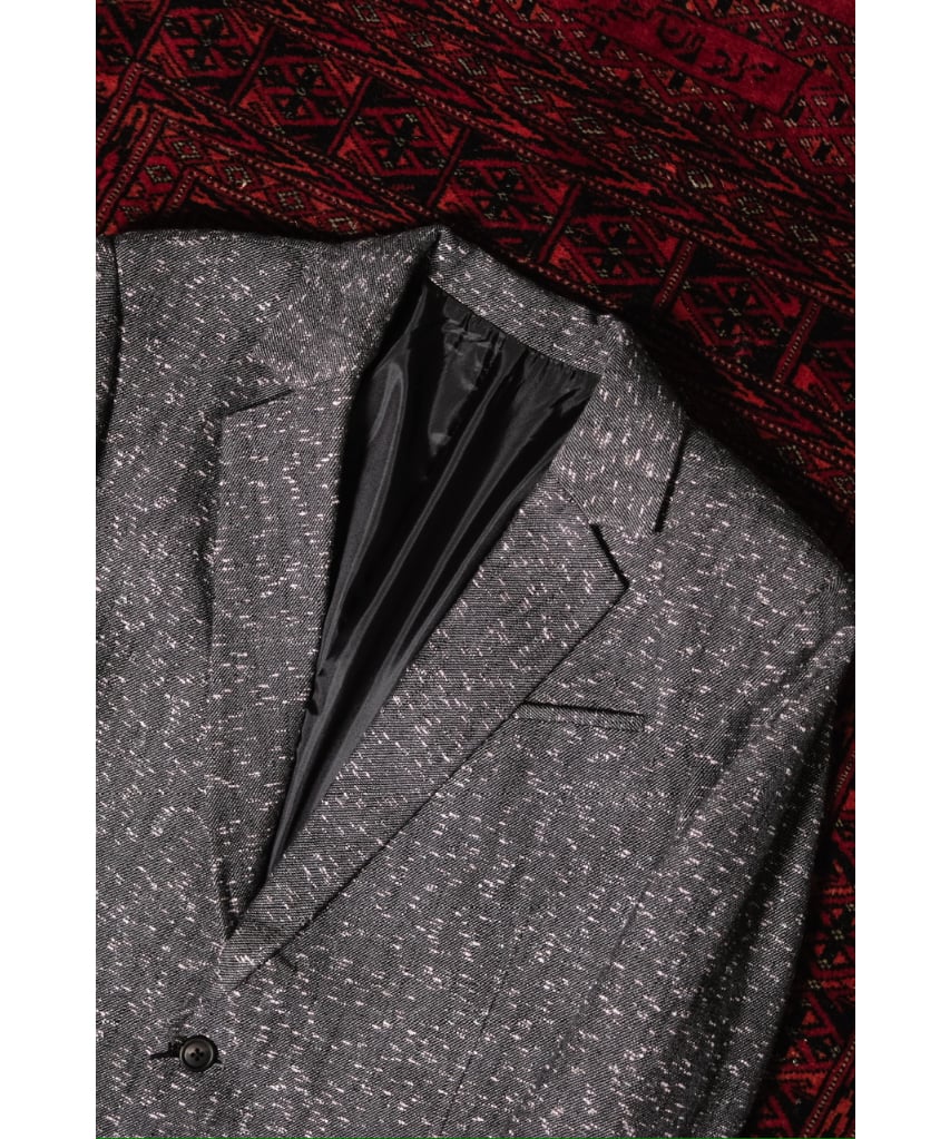 SASAKI SATORU LOW-WAIST TAILORED JACKET | Muste SASAKI SATORU LOW-WAIST TAILORED JACKET | Muste