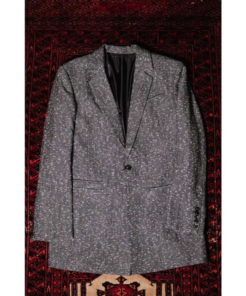 SASAKI SATORU LOW-WAIST TAILORED JACKET | Muste SASAKI SATORU LOW-WAIST TAILORED JACKET | Muste
