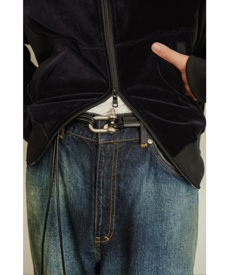 ANCELLM LEATHER ROPE BELT | MusterWerk Sud. ANCELLM LEATHER ROPE BELT | MusterWerk Sud.