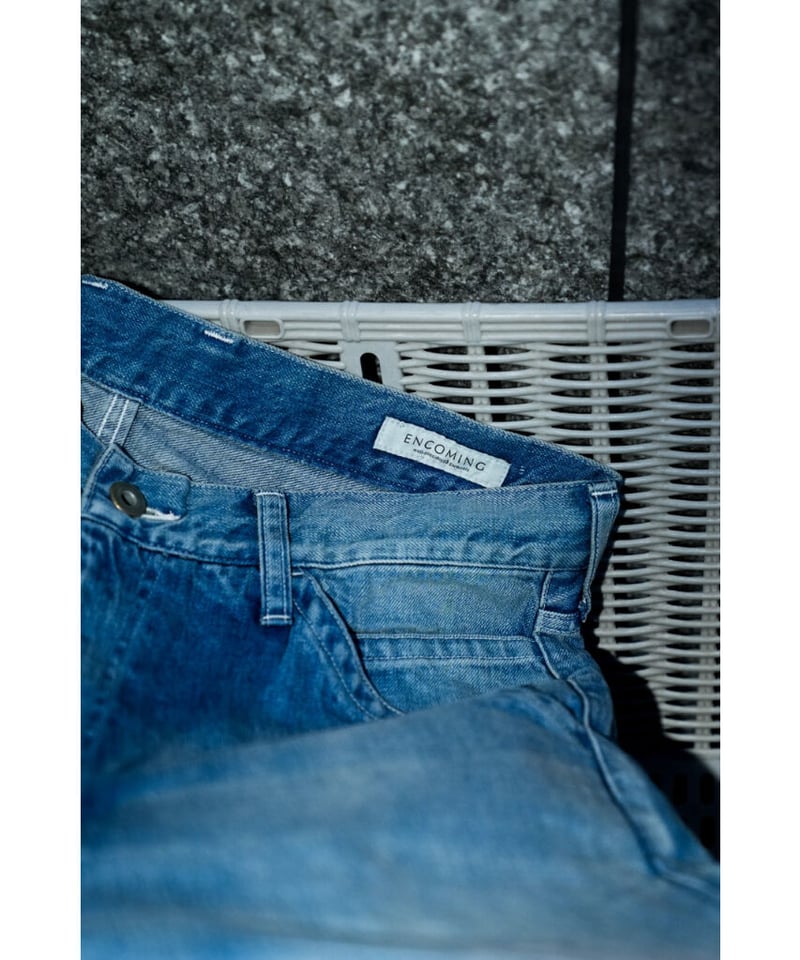 ENCOMING SLASHED DENIM TROUSER | MusterWerk Sud. ENCOMING SLASHED DENIM TROUSER | MusterWerk Sud.