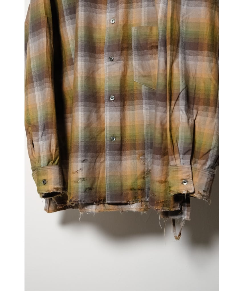 ANCELLM R/C CHECK CRASH LS SHIRT | MusterWerk Sud. ANCELLM R/C CHECK CRASH LS SHIRT | MusterWerk Sud.