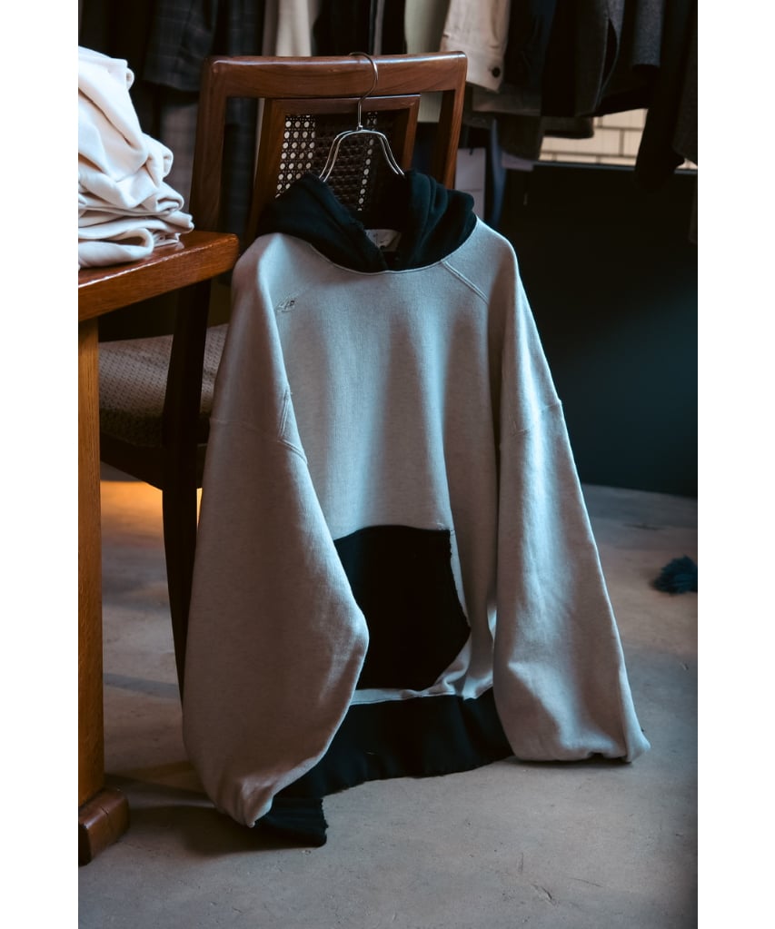 ANCELLM 2TONE AGING HOODIE | MusterWerk Sud. ANCELLM 2TONE AGING HOODIE | MusterWerk Sud.