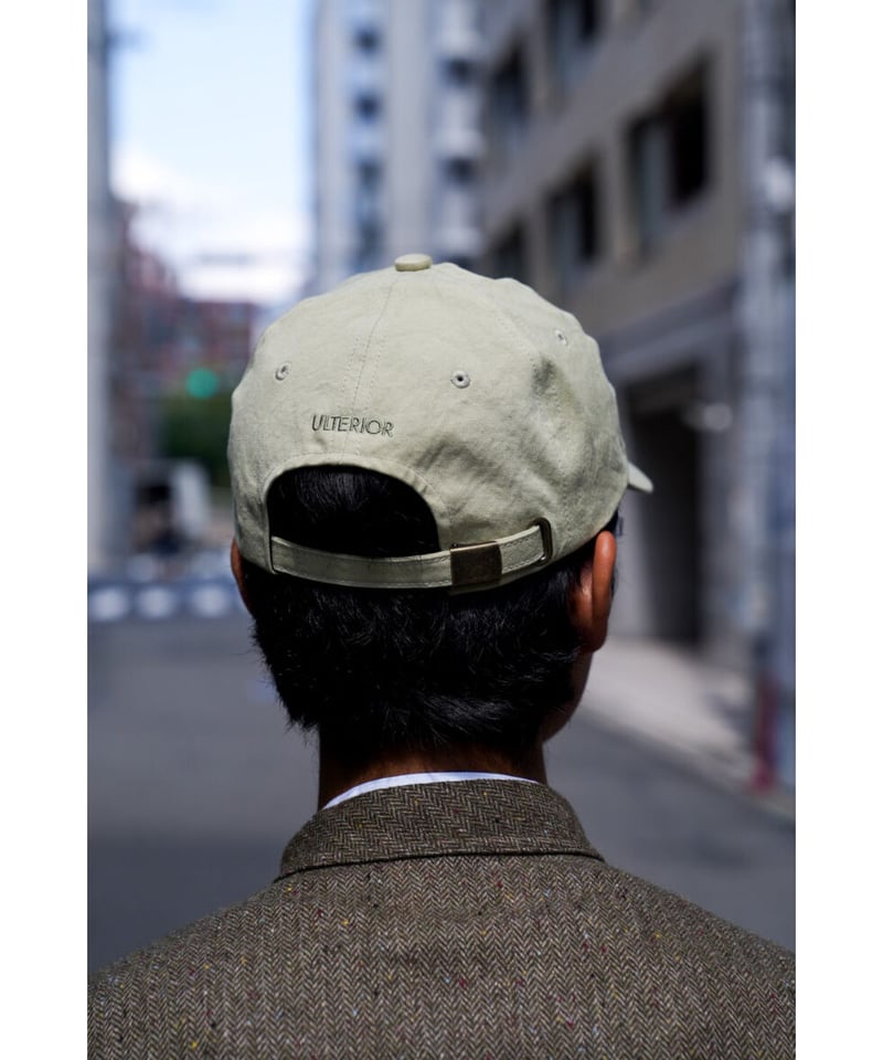 ULTERIOR WASHED BIZEN GABARDINE 6 PANELED CAP | ULTERIOR WASHED BIZEN GABARDINE 6 PANELED CAP |