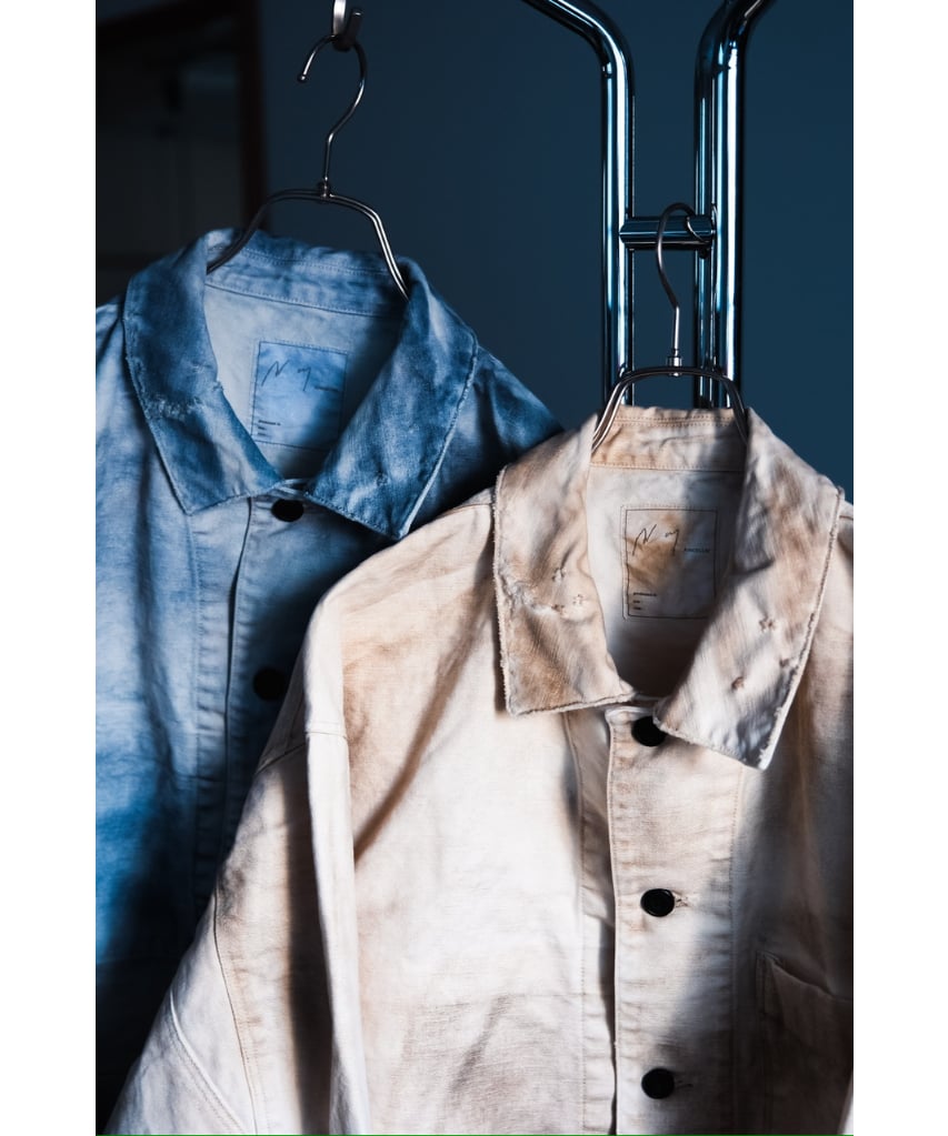 ANCELLM UNEVEN PAINT COVERALL | MusterWerk Sud. ANCELLM UNEVEN PAINT COVERALL | MusterWerk Sud.