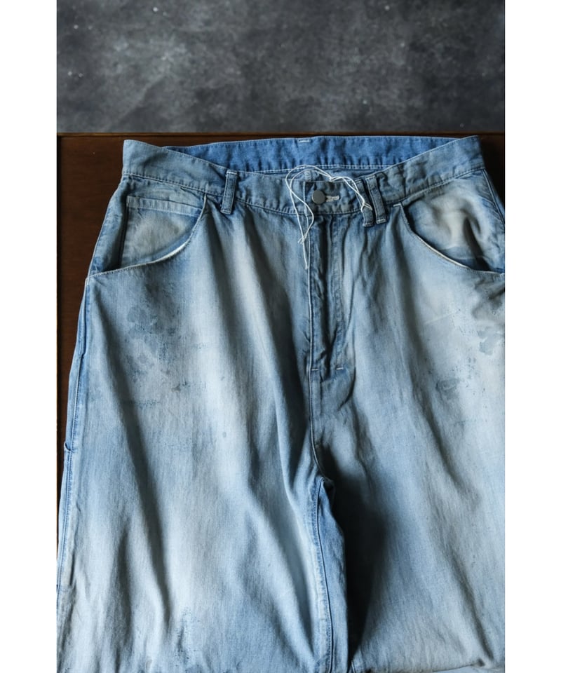 ANCELLM AGING PAINTER PANTS | MusterWerk Sud. ANCELLM AGING PAINTER PANTS | MusterWerk Sud.