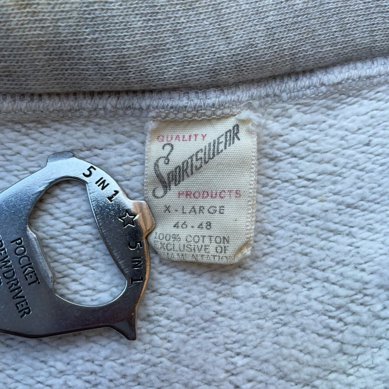 60s sportswear vintage harf zip sweat | 古着屋 匠人 60s sportswear vintage harf zip sweat | 古着屋 匠人