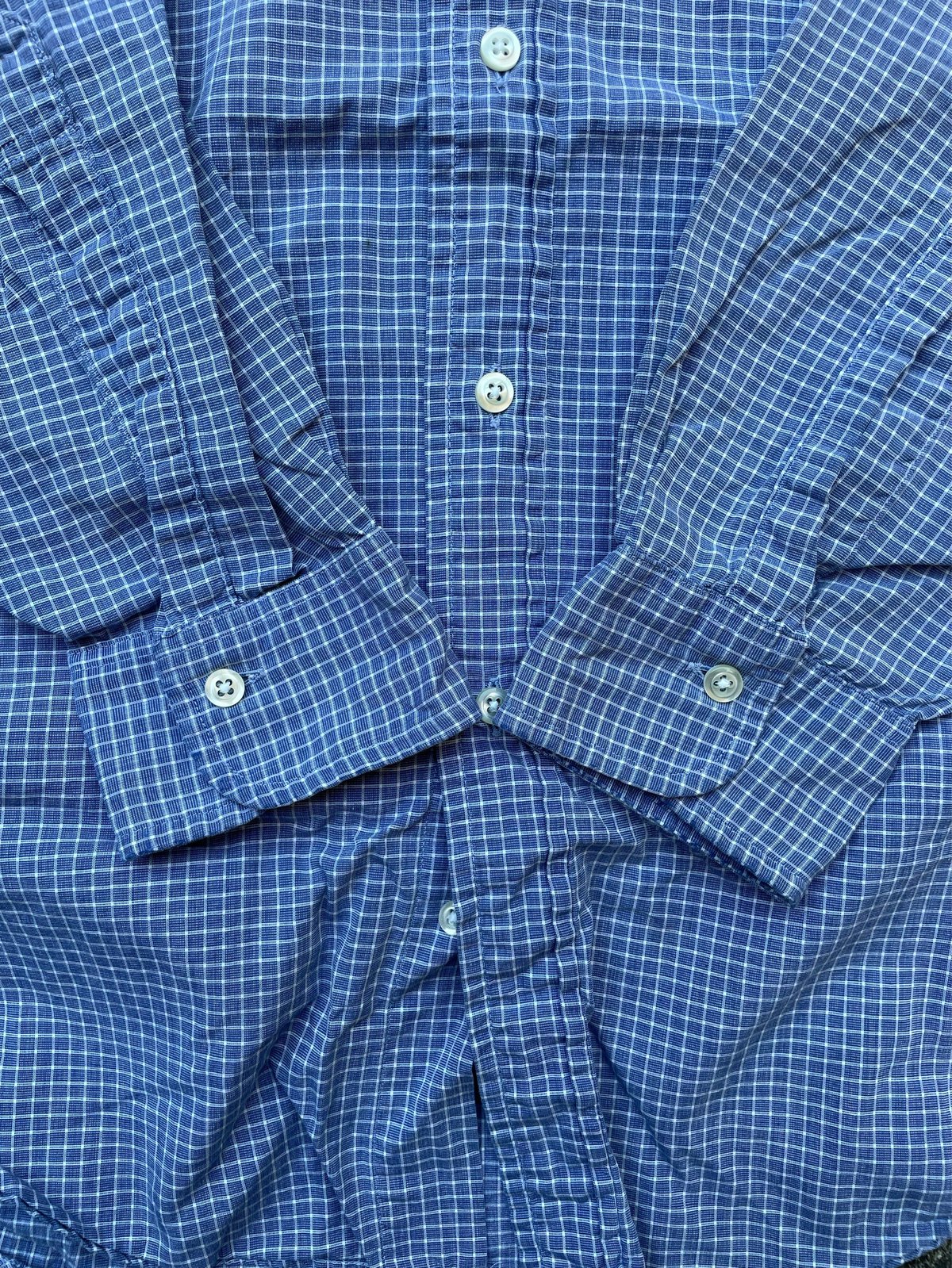 90s made in USA Brooks Brothers Makers gingham ...