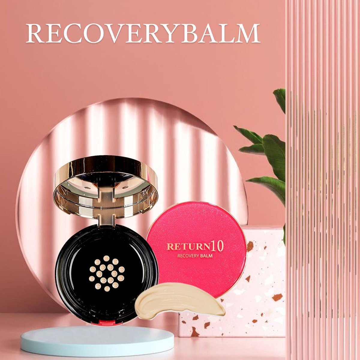 ≪RETURN10≫リカバリークリーム pink SPF35（ファンデーション/レフィル）
