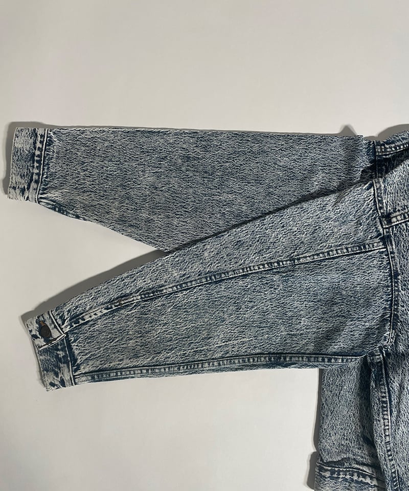 80s Levi's 70507-0510 chemical wash denim jacke 80s Levi's 70507-0510 chemical wash denim jacke