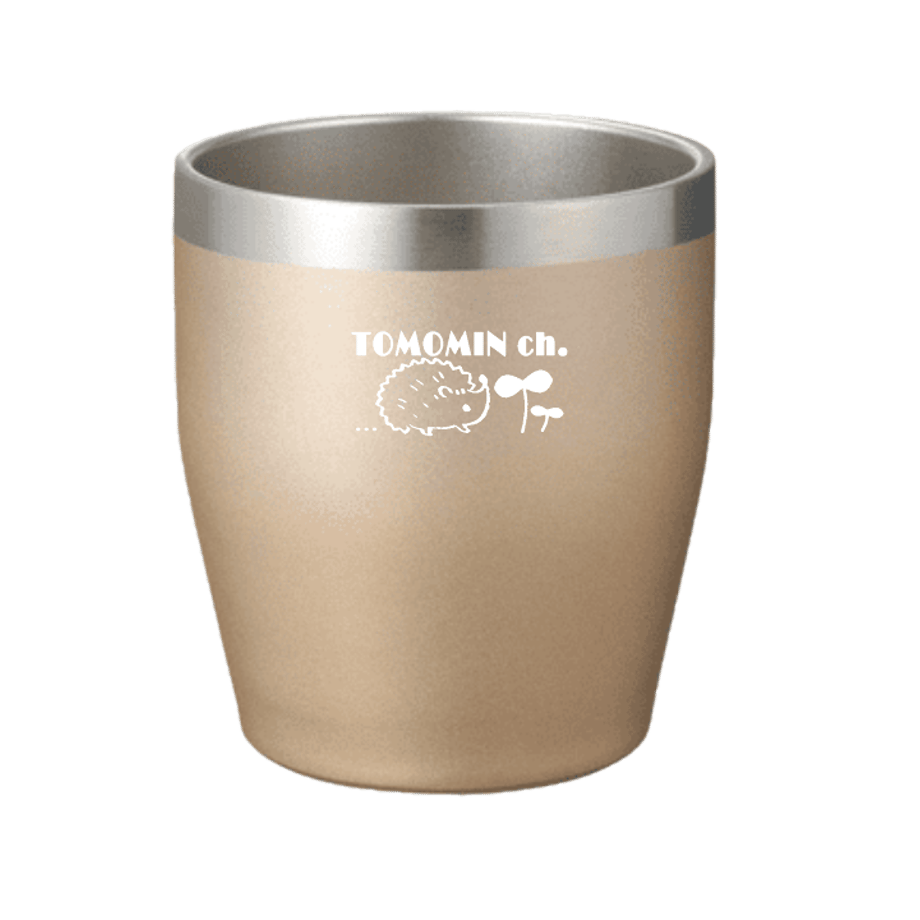 ともみんちゃんねるタンブラー(シャンパンゴールド) | tomomin shop.