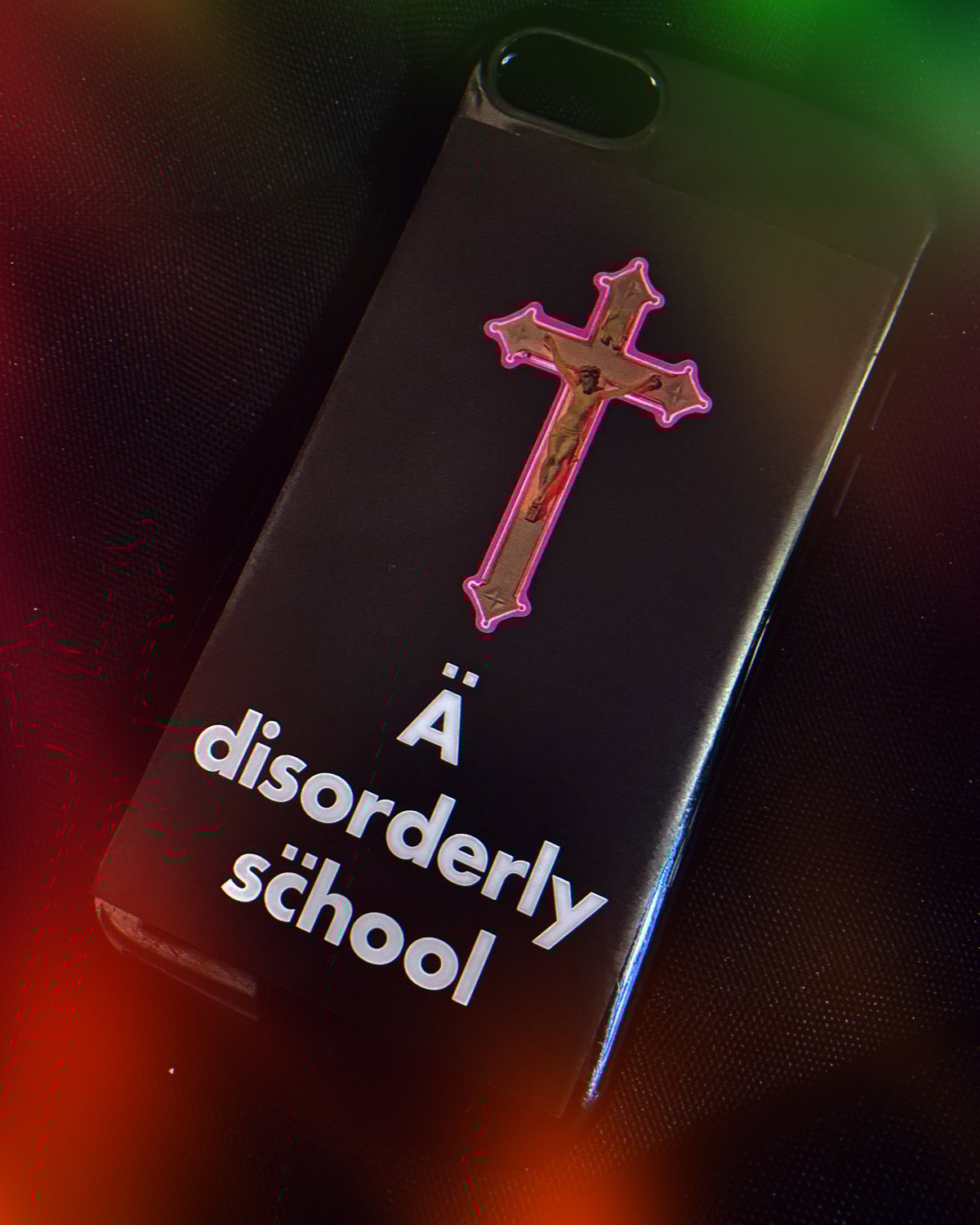 Ä DISORDERLY SCHOOL "cross" sticker | forever y...