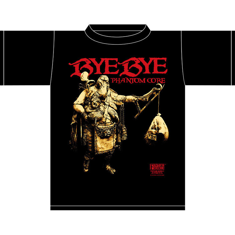 韮沢靖「PHANTOM CORE」バイバイ Tシャツ | FEWTURE SHOP （株式会社...