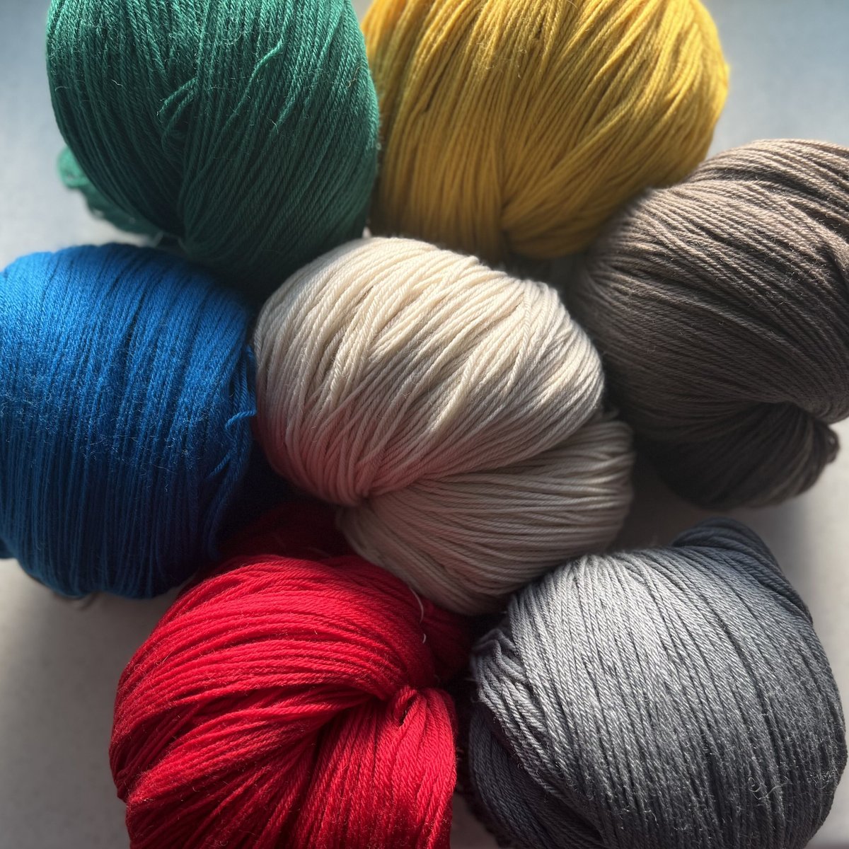 m's knitting yarn「Hiroshima Color Collection」全7...
