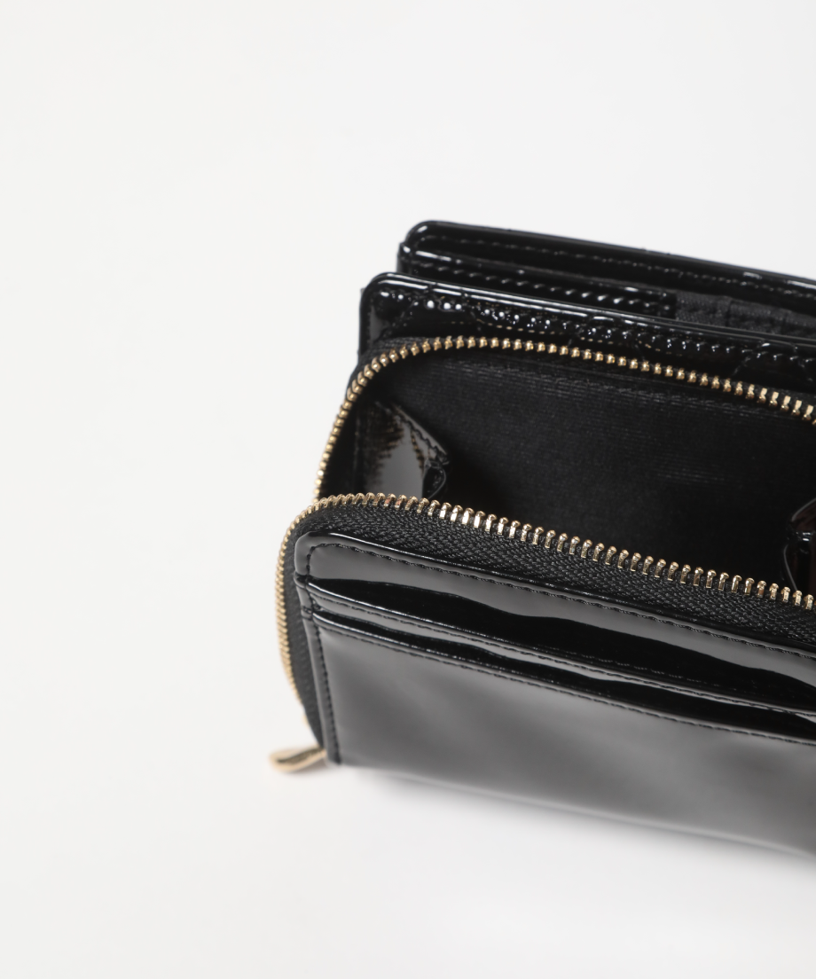 Quilted candies wallet / black | Tostalgic Clot Quilted candies wallet / black | Tostalgic Clot