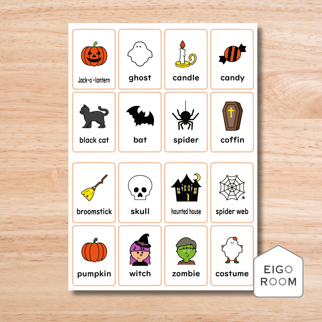 ミニカード〈Halloween Mini Cards ハロウィンミニカード〉16種類2セット ...