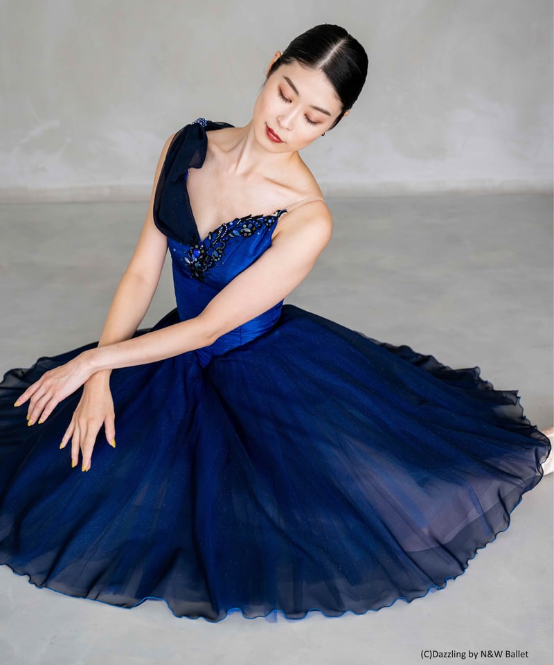 ネイビーブルーのロマンチックチュチュ | Jardin des Costumes ネイビーブルーのロマンチックチュチュ | Jardin des Costumes
