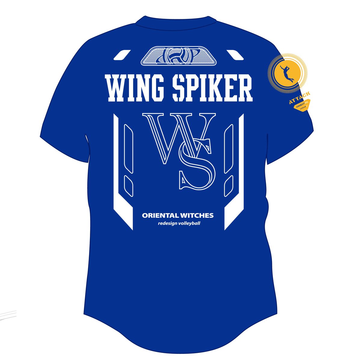 WING SPIKER ジャパンブルー（ホワイト×サンイエロー） | ORIENTAL WIT...