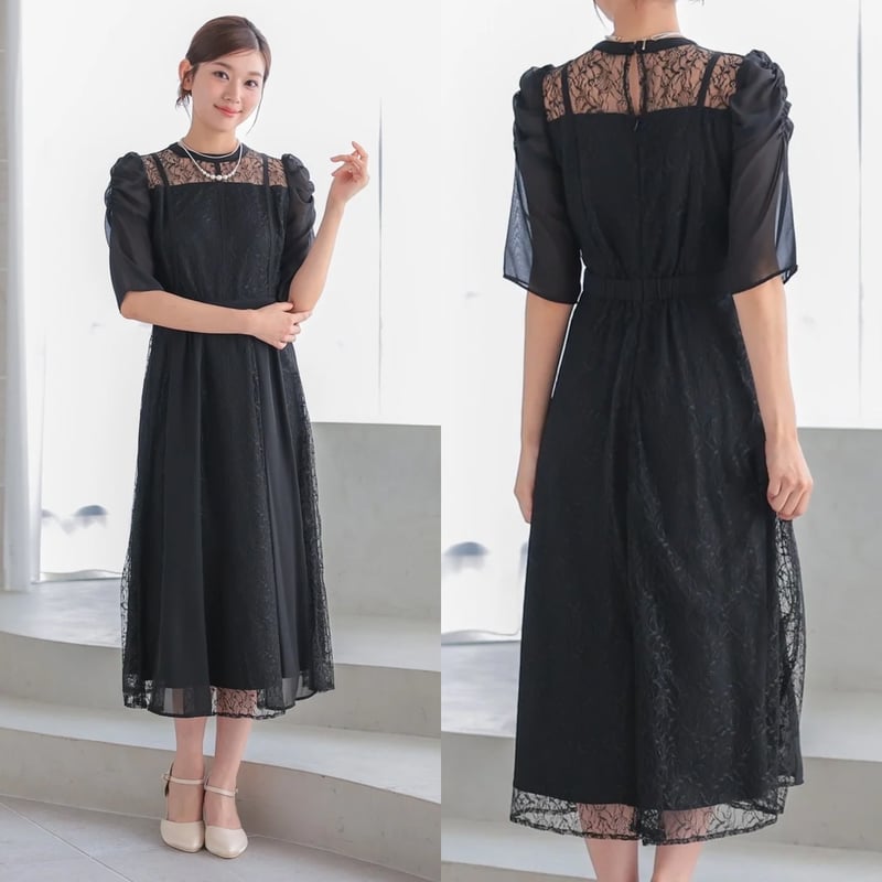 シフォン切り替えスタイルアップドレス | ZORVA シフォン切り替えスタイルアップドレス | ZORVA