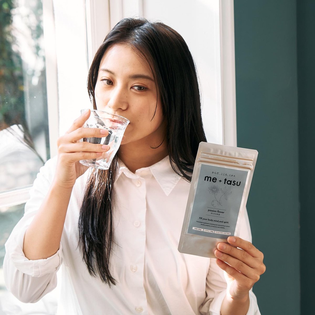 【定期便】me+tasu （ミープラスタス）パッションフラワー 1ヶ月分 | me+tasu
